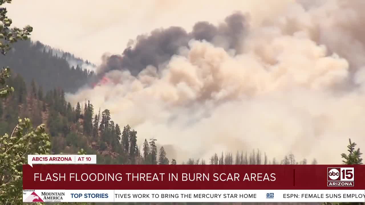 Evacuations remain as Pipeline Fire burns near Flagstaff