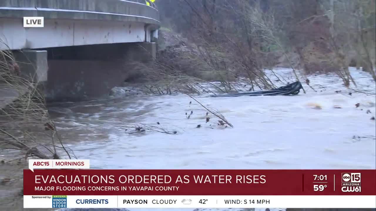 LIVE UPDATES: Evacuations and weather alerts amid flooding, ongoing storms