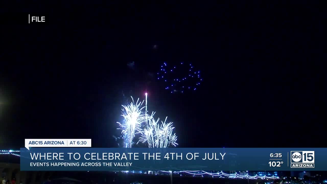 Where to see Fourth of July fireworks around the Valley