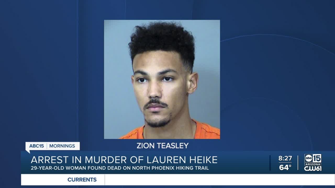 What we know about Zion Teasley, suspect in Lauren Heike's murder