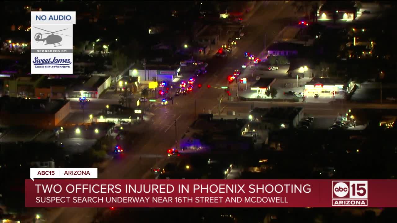 One officer in critical condition, one released after Phoenix police ...