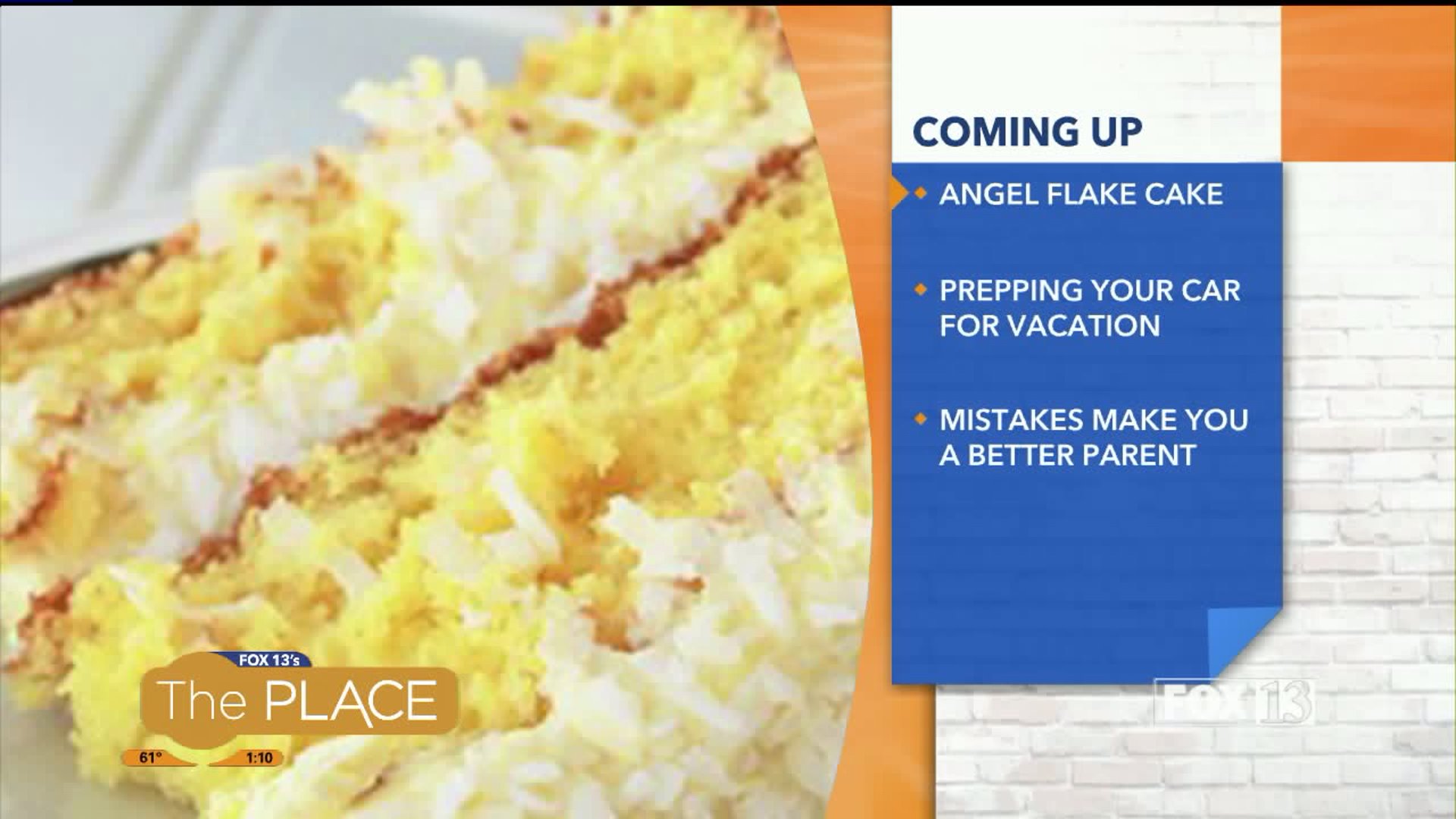 Recipe: Angel Flake Cake