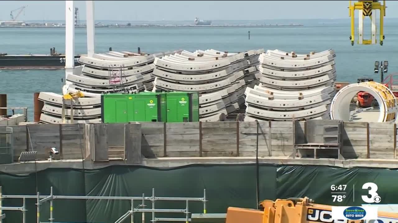 HRBT Expansion Project now over 50-percent done, but project is behind ...