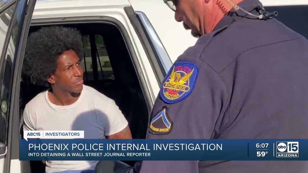 Phoenix PD handcuffed, detained Wall Street Journal reporter
