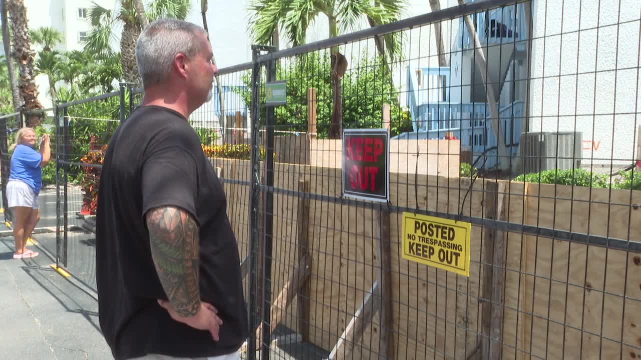 'COMPLETELY CRACKED': New video shows severity of evacuated condos' foundation