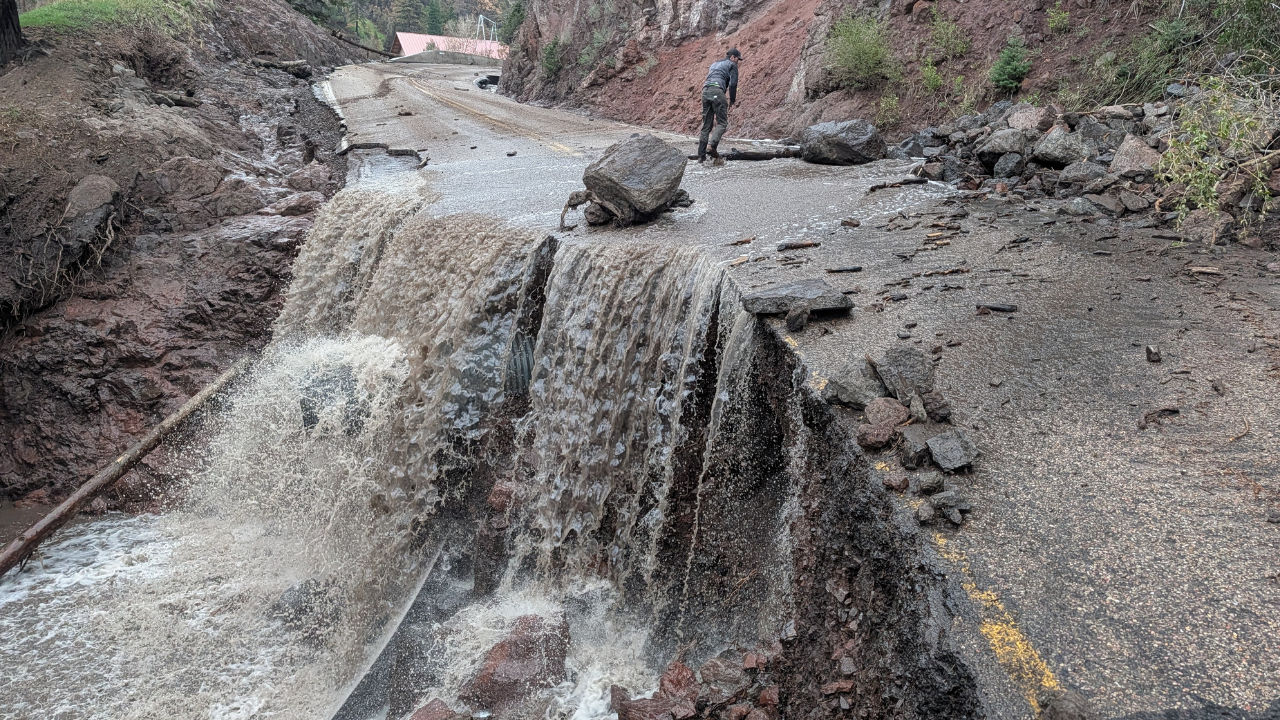 After floods, emergency work begins to repair 'staggering' damage to SR-153