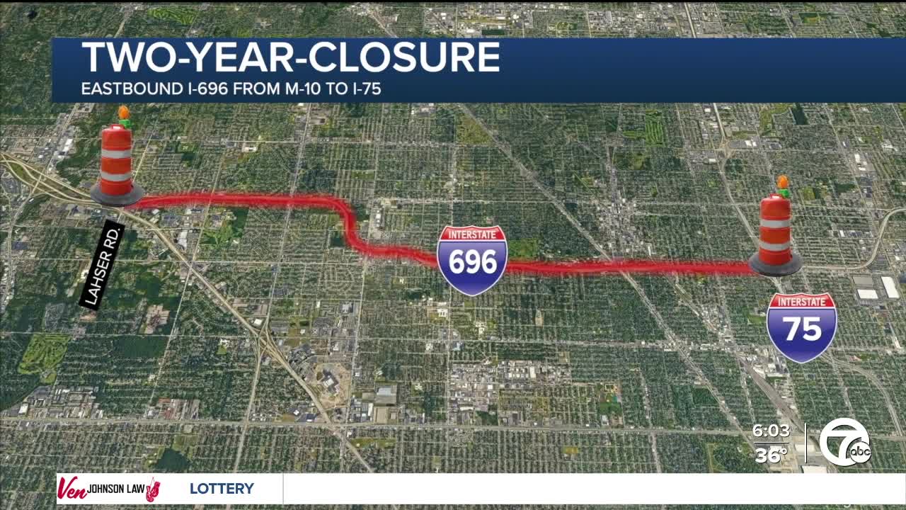 Detour dilemma: Drivers brace for delays as I-696 construction project ...
