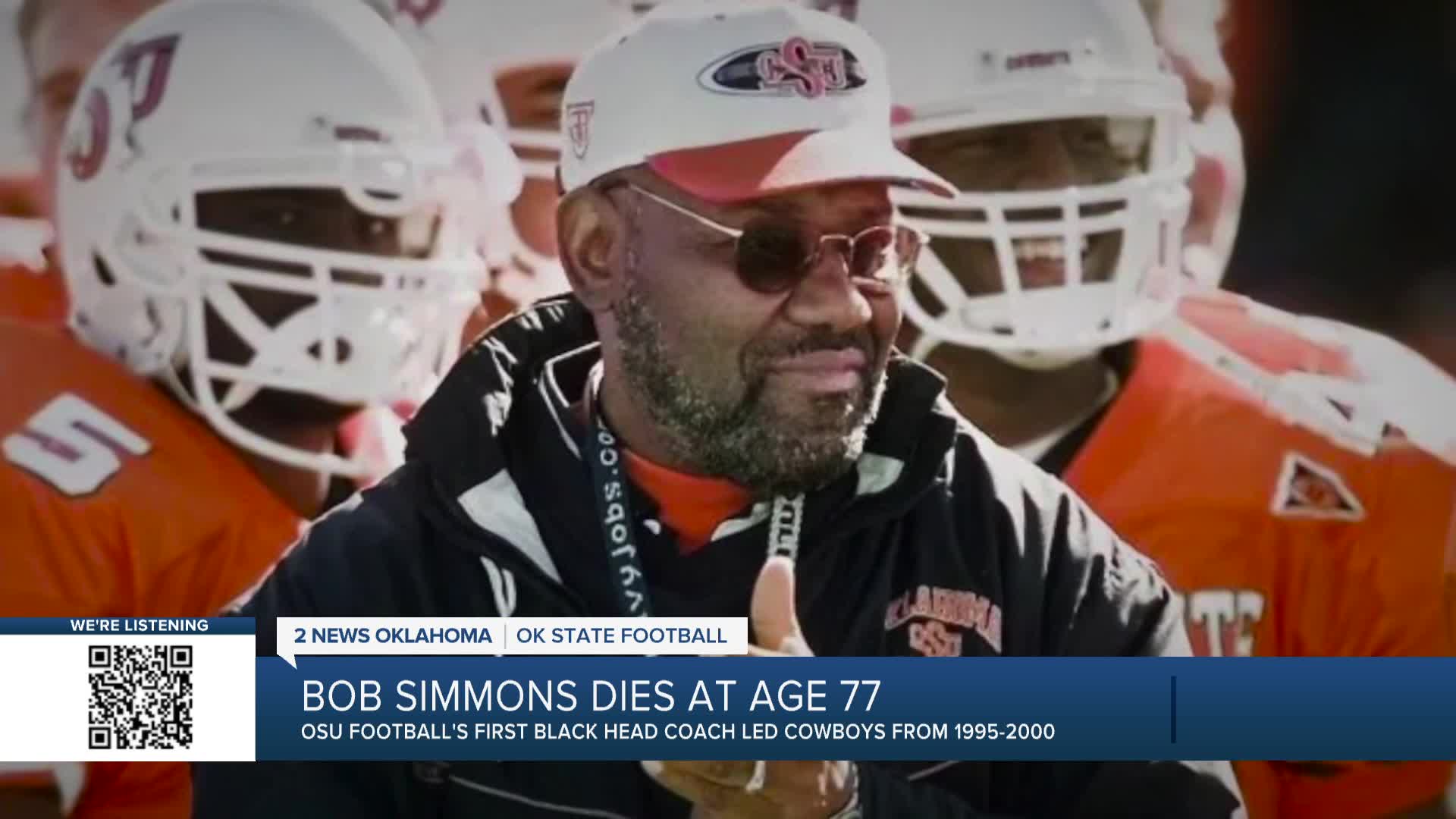 Former Oklahoma State Head Football Coach Bob Simmons dies