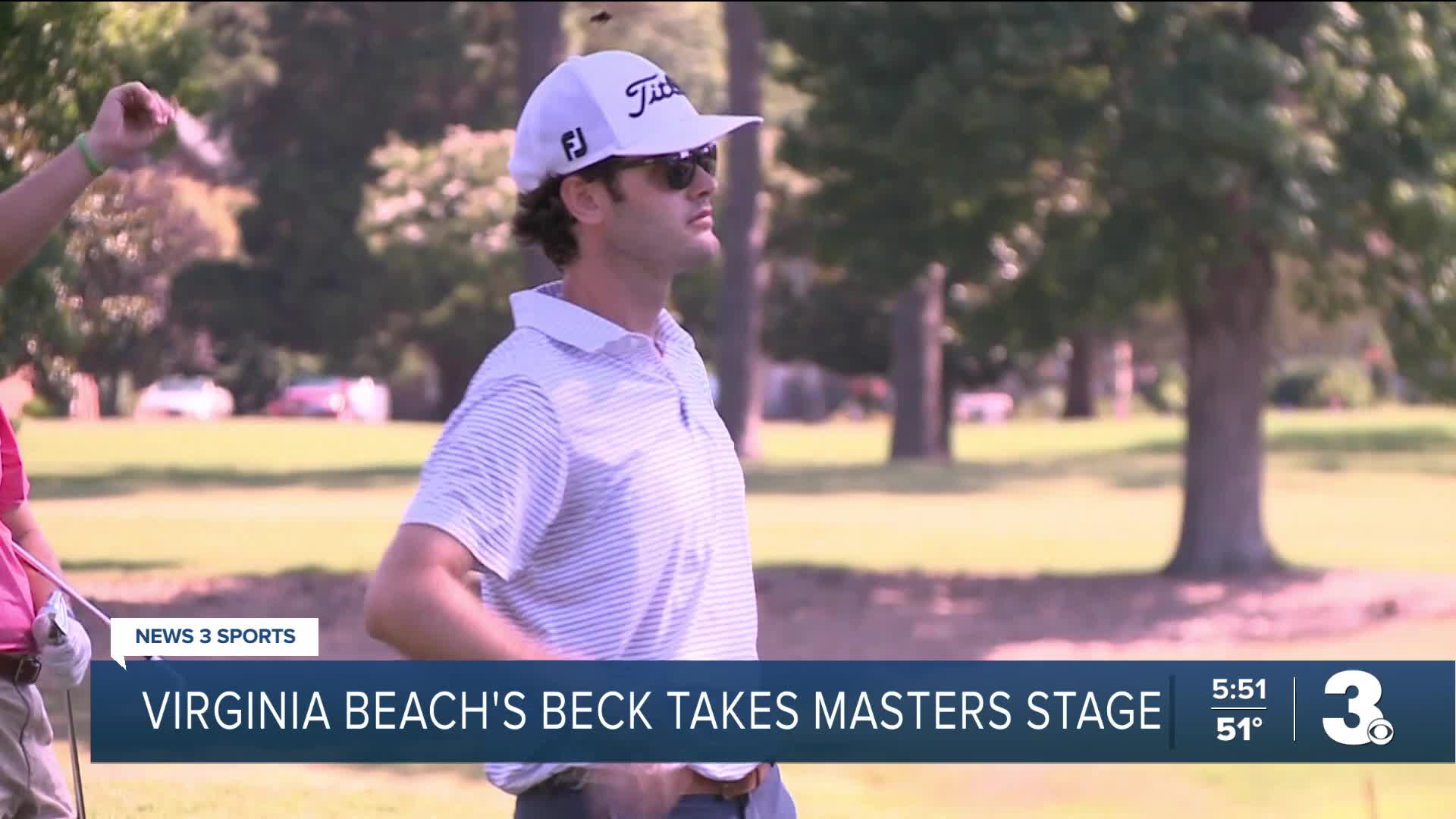 Virginia Beach native Evan Beck makes Masters debut