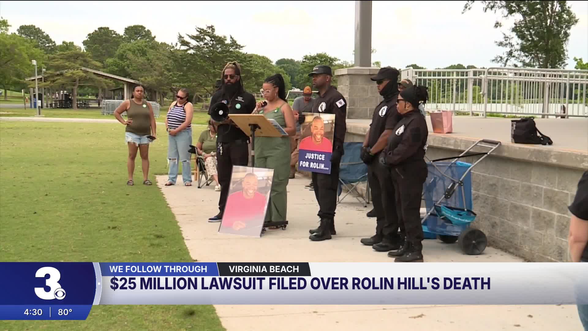 $25M lawsuit filed against VB law enforcement over Rolin Hill's death