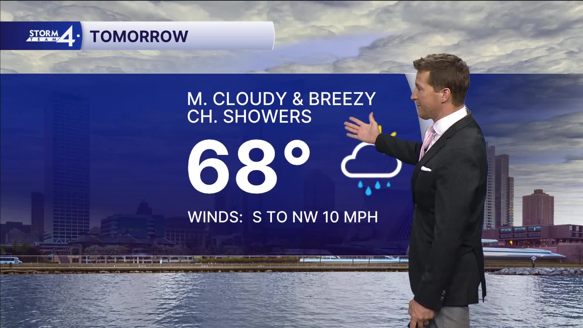 Southeast Wisconsin weather: Late-night showers