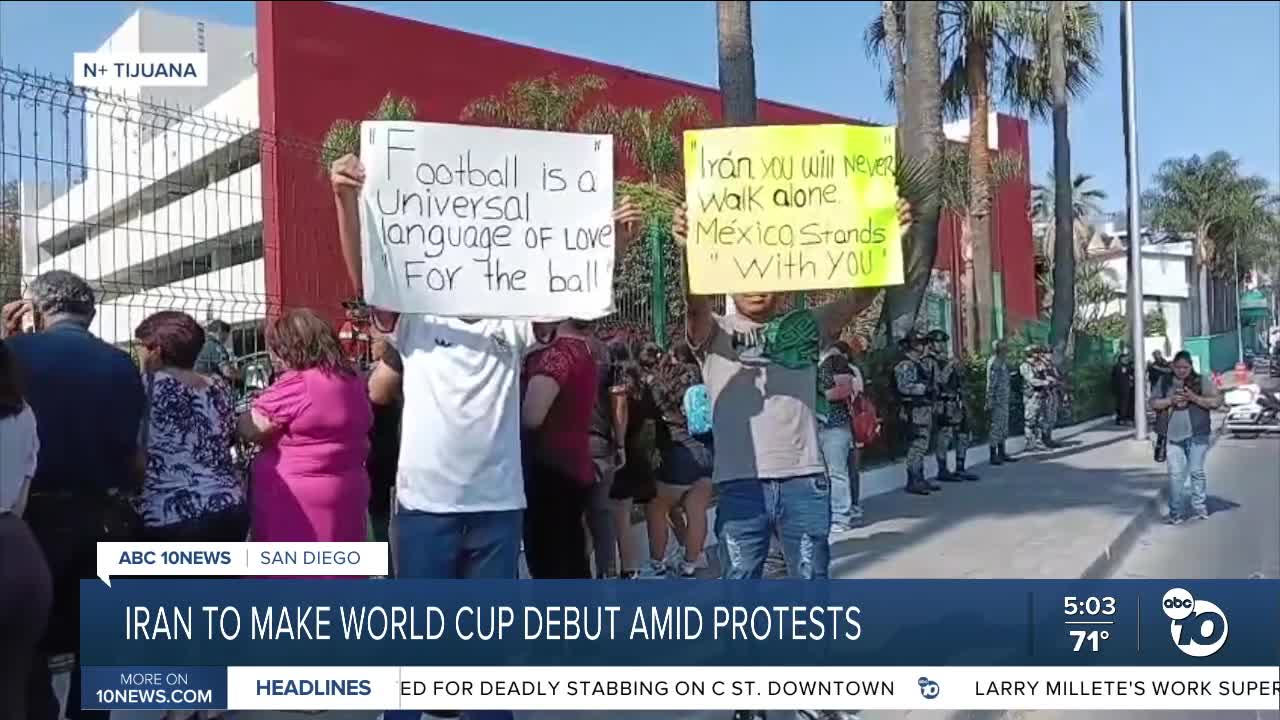 Iranian soccer team to play World Cup debut amid peace deal hopes and ...